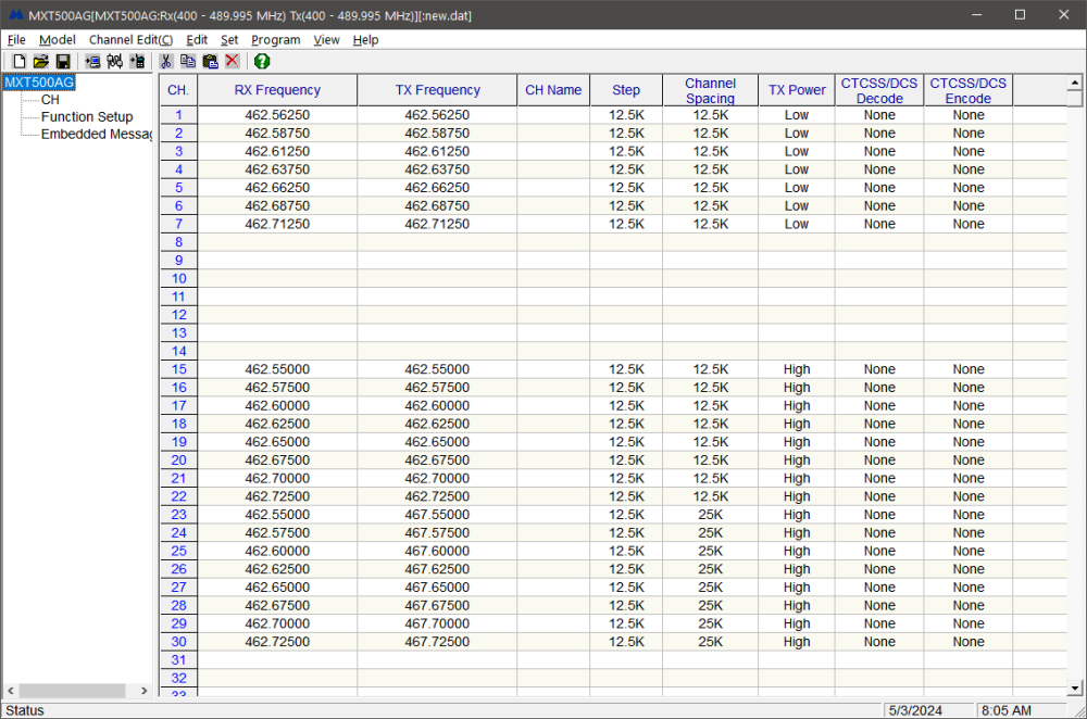Midland MXT575 programming software? - Technical Discussion - myGMRS.com Forums