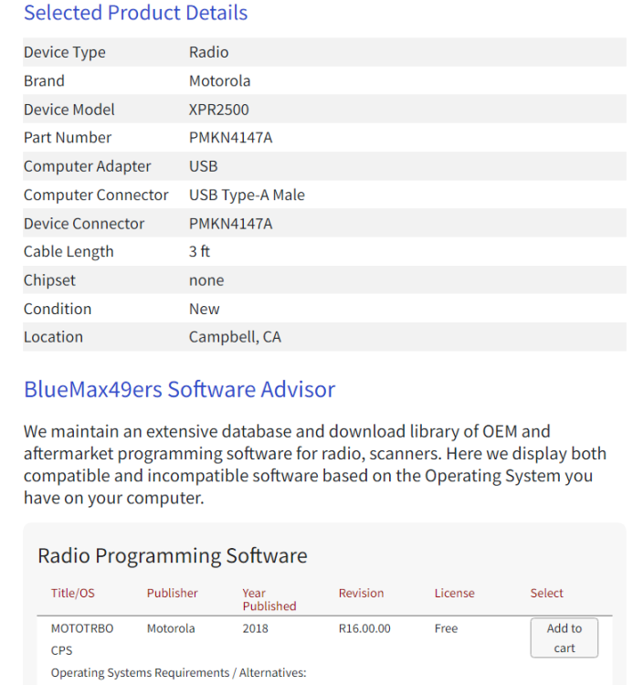 Motorola xpr mobiles and programming software - Technical Discussion - myGMRS.com Forums