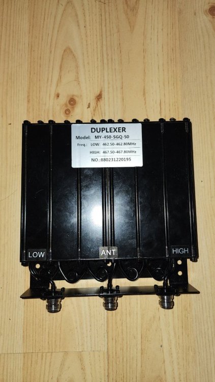 SGQ-450D Duplexer - Tune-up and Review - Equipment Reviews - myGMRS.com ...